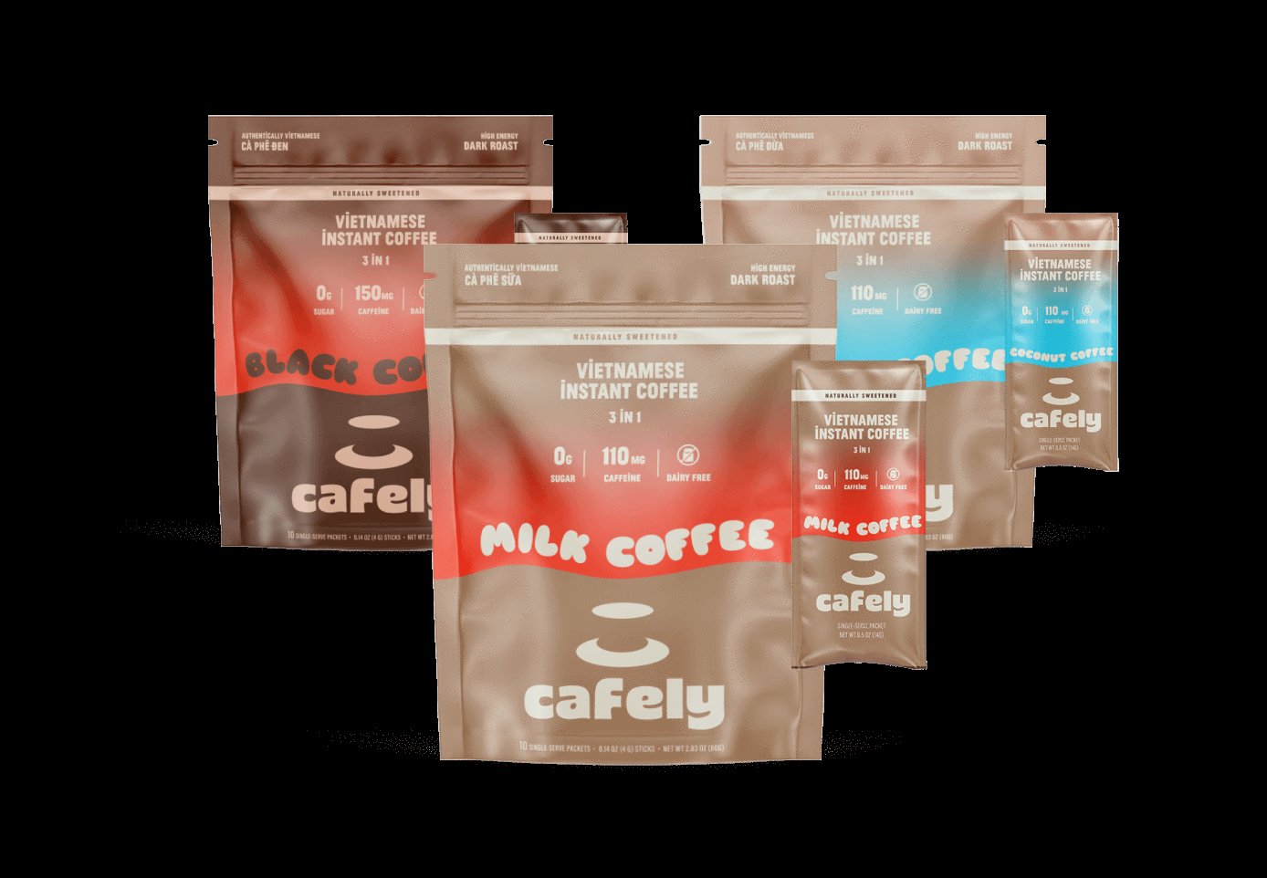Organic Instant Coffee | Best Sellers | Strongest & Bold Taste – CAFELY