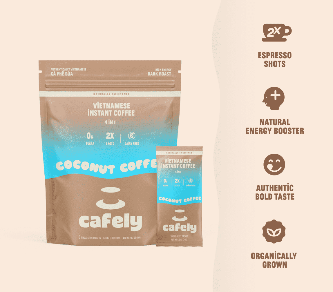 Vietnamese Coffee 2.0 (Instant Coconut Latte) – CAFELY