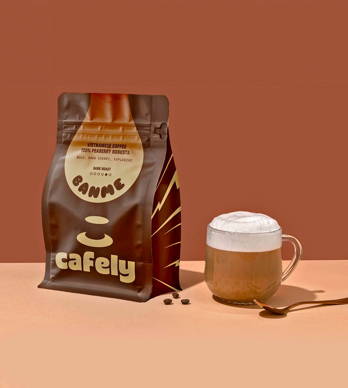 World's Strongest Coffee | BanMe Coffee (100% Peaberry Robusta) – CAFELY World's Strongest Coffee | BanMe Coffee (100% Peaberry Robusta) – CAFELY